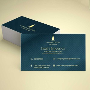 Glossy Visiting Card Printing Online | ARC Print
