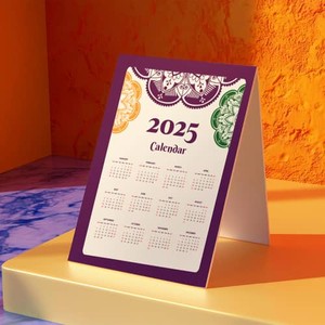 Custom Tent Calendar Printing | Desk Calendars with Logo