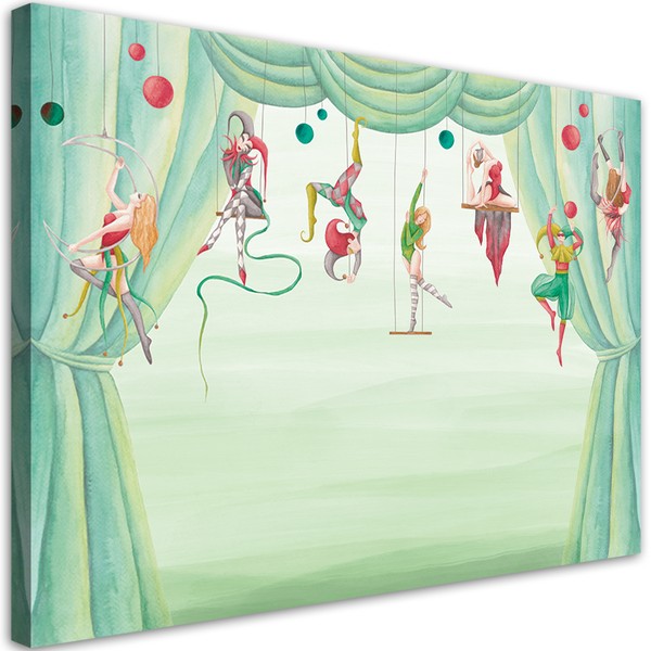 Canvas prints for children's room - Circus acrobats | ARC PRINT