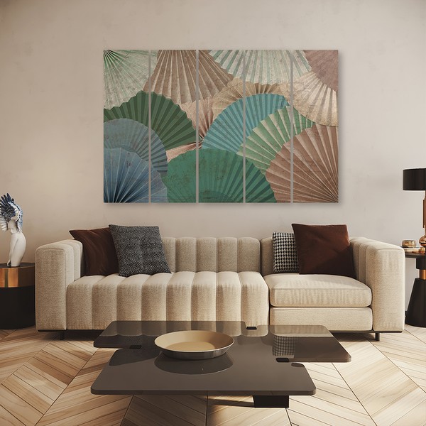 Simple fans - Modern wall art paintings | ARC PRINT